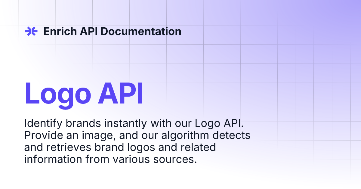 Logo API | Enrich API Documentation